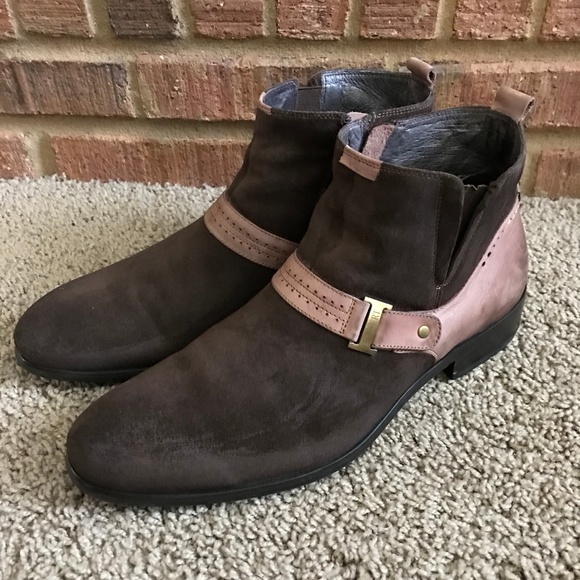 Bossert | Shoes | Bossert Mens Brown Leather Suede Boots | Poshmark